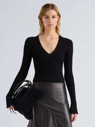 Proenza Schouler Roux Top - Black