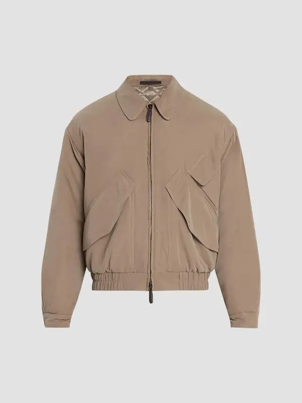 Giorgio Armani Bomber Jacket - Walnut
