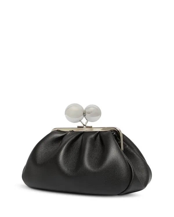 Max Mara Pasticcino Leather Convertible Crossbody