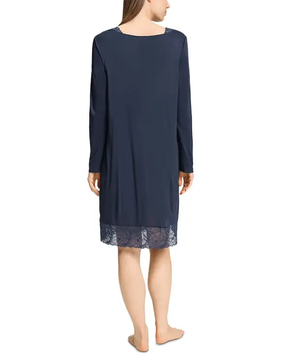 Hanro Azelia Lace Trim Nightgown