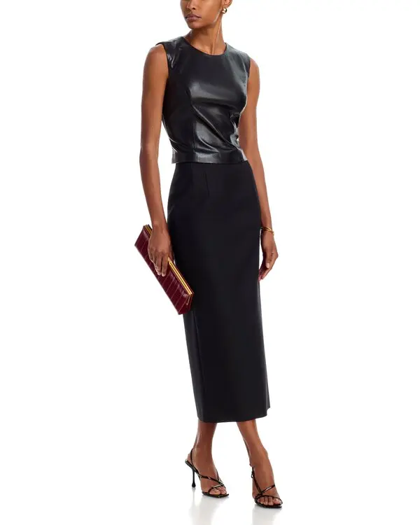 Generation Love Poppy Rib Combo Bodycon Top