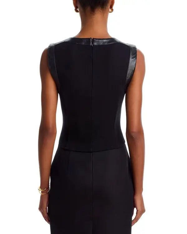 Generation Love Poppy Rib Combo Bodycon Top