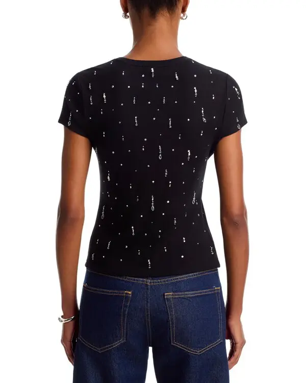 Generation Love Eva Embellished Short Sleeve Tee