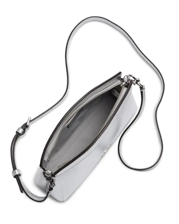 Michael Kors Athena Convertible Leather Crossbody Bag