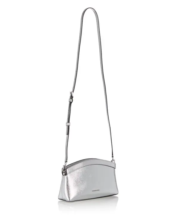 Michael Kors Athena Convertible Leather Crossbody Bag