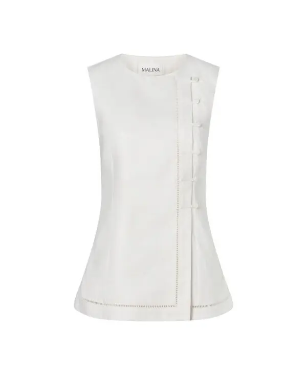 MALINA Arwen Button Detailed Vest