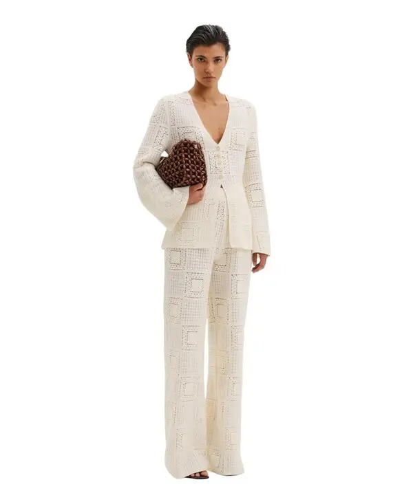 MALINA Aleya Wide Crochet Pants