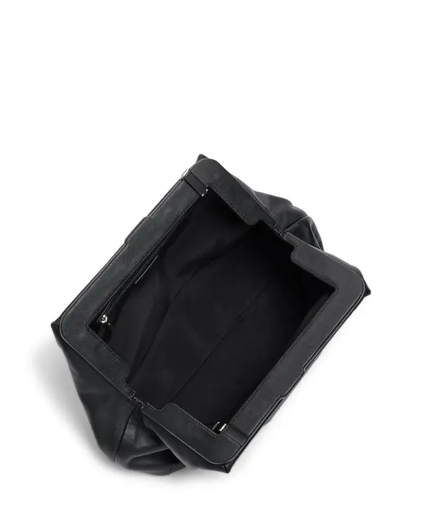 Michael Kors Goldie Leather Clutch