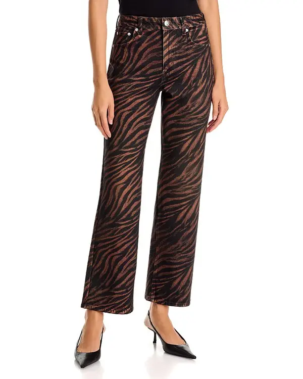 Rag & Bone Miramar Printed Ankle Jeans