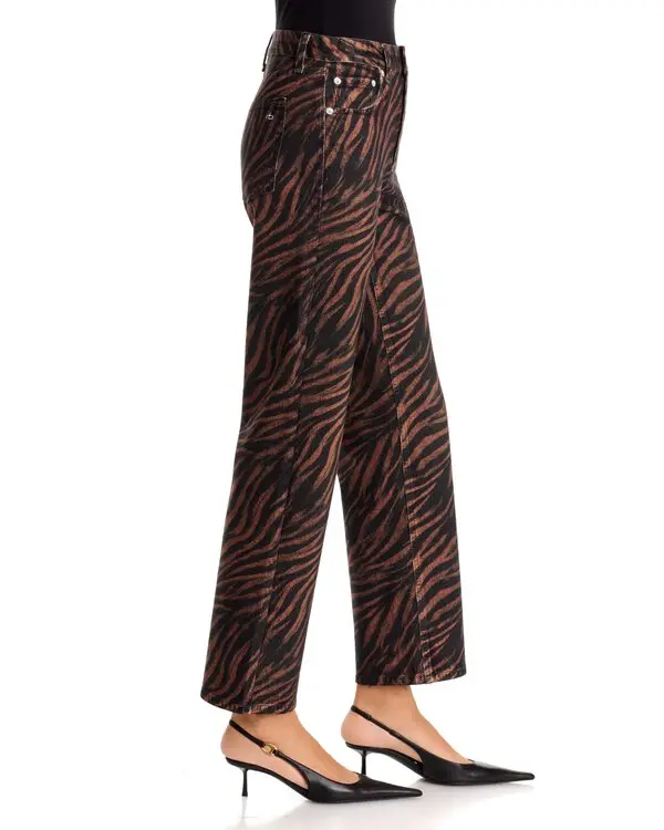Rag & Bone Miramar Printed Ankle Jeans