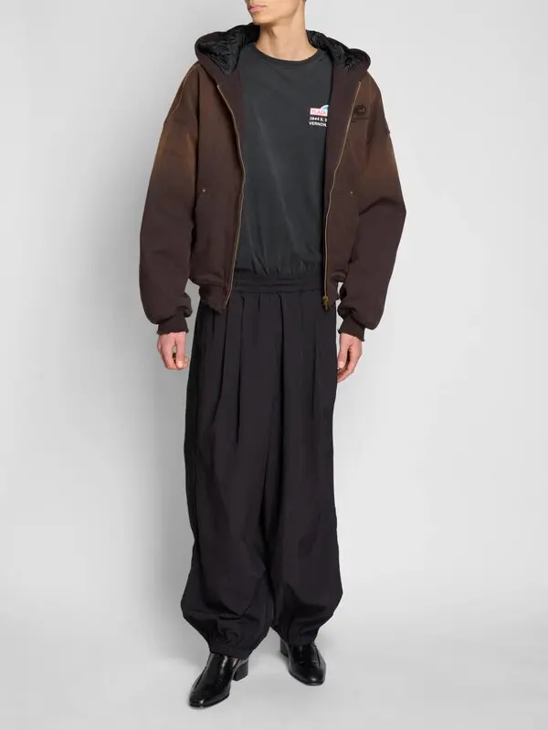 WILLY CHAVARRIA Workwear Zip-up Hoodie