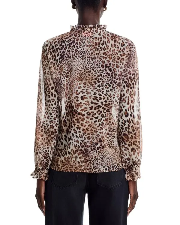 EMME Georgette Split Neck Blouse