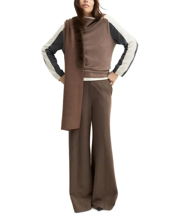 EMME Wool & Cashmere Colorblocked Turtleneck Sweater Exclusive
