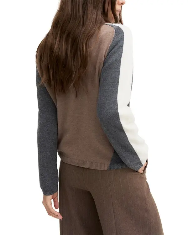 EMME Wool & Cashmere Colorblocked Turtleneck Sweater Exclusive