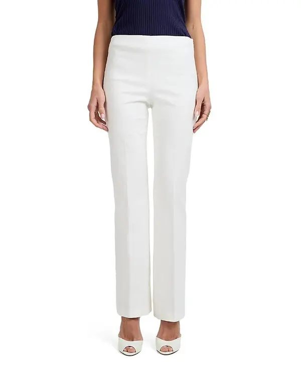 Trina Turk Jacoba Slim-fit Bootcut Pants - Whitewash