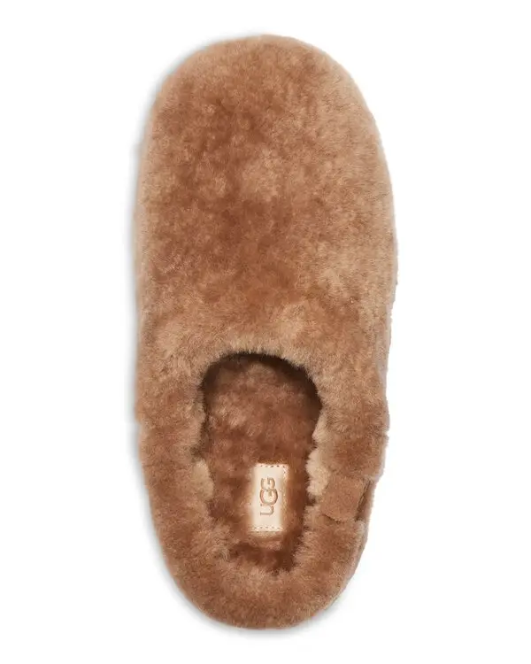 UGG Elea Sheepskin Slippers - Light Bronze