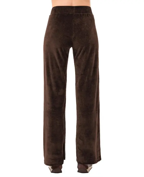 Goldie LeWinter Velour Crush Pant - Coffee