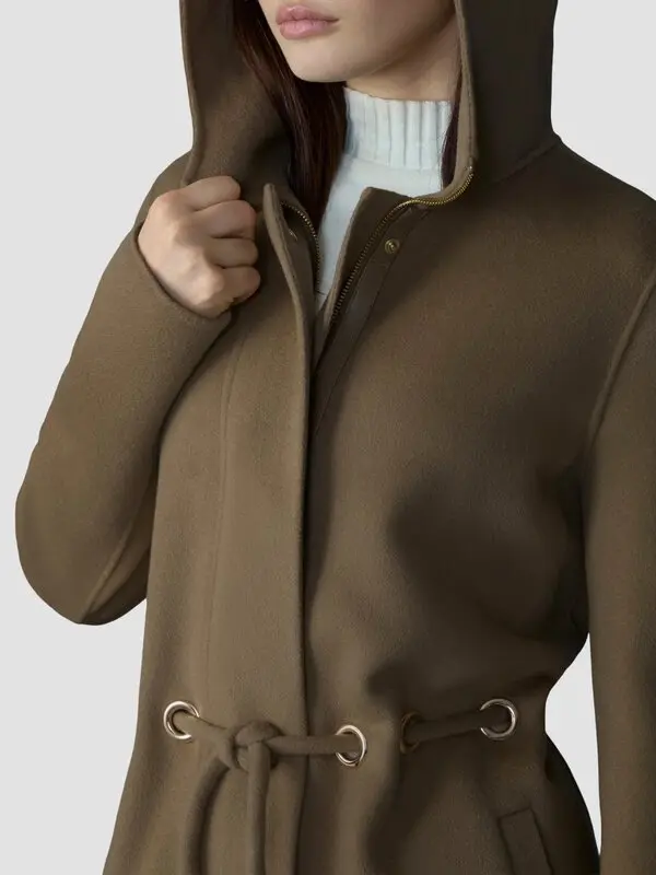 Mackage Blithe Hooded Wool Coat