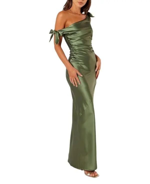 PETAL AND PUP Selma Off Shoulder Maxi Dress