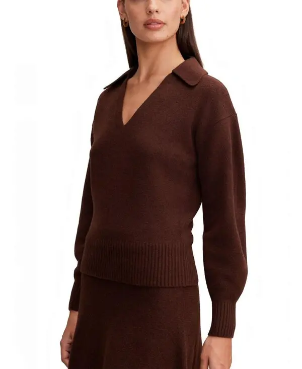 EVER NEW Sammie Collared Sweater