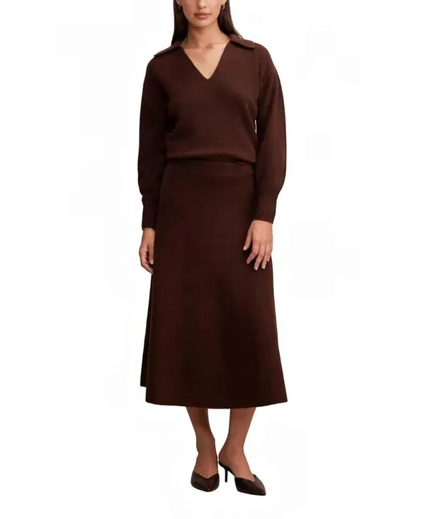 EVER NEW Sammie Collared Sweater