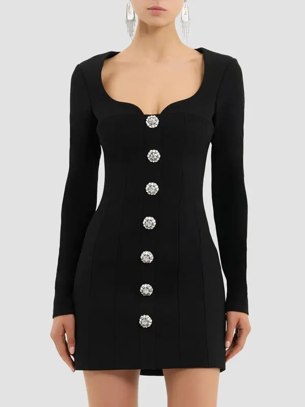 Rebecca Vallance Annaleigh Diamanté Minidress