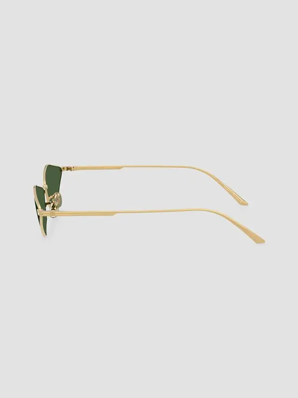 Khaite Oliver Peoples X 2001c 60mm Geometric Sunglasses - Gold