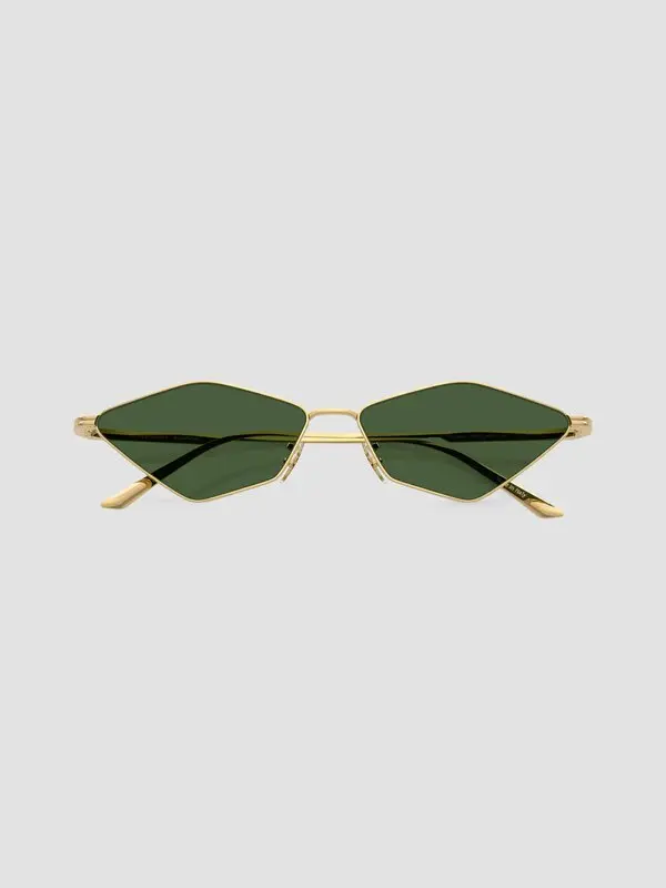 Khaite Oliver Peoples X 2001c 60mm Geometric Sunglasses - Gold