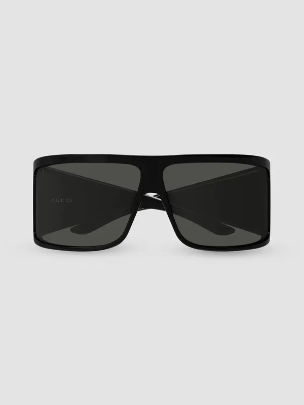 Gucci Lettering Gg2274s Shield Injection Sunglasses