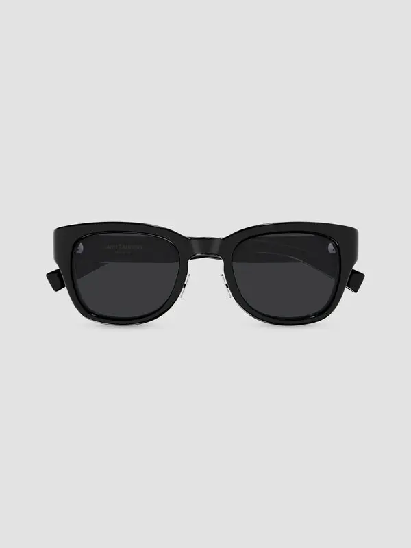 Saint Laurent Squared Injection Sunglasses - Black