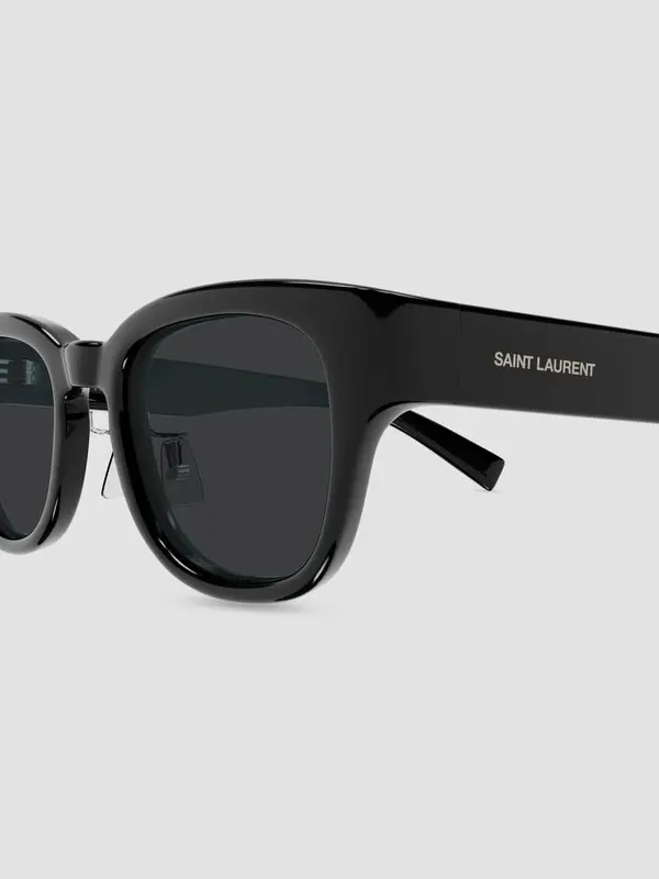 Saint Laurent Squared Injection Sunglasses - Black