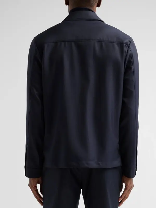 Corneliani Virgin Wool Overshirt