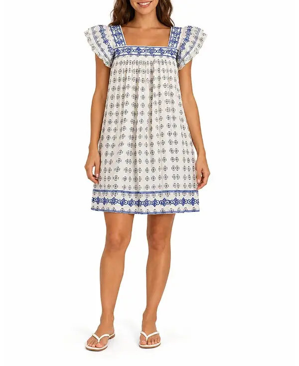 MER ST. BARTH Mini Sandrine Dress - Navy