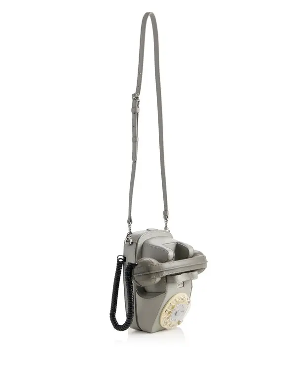 Moschino Rotary Phone Leather Bag