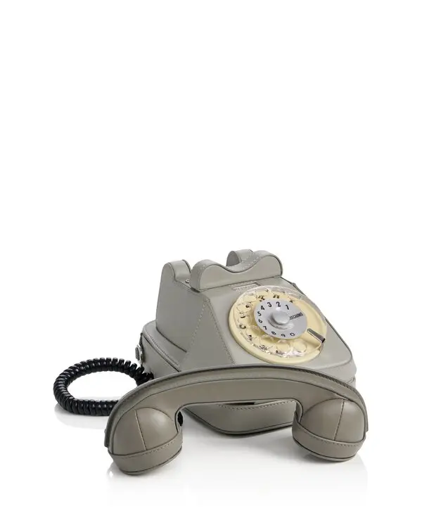 Moschino Rotary Phone Leather Bag
