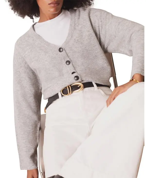 Mint Velvet V-neck Knit Cardigan