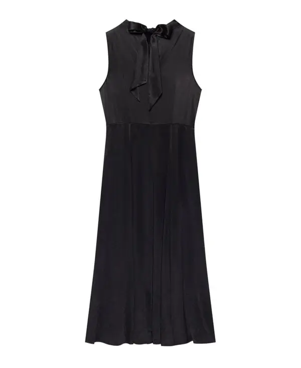 Mint Velvet Satin Cowl Neck Midi Dress