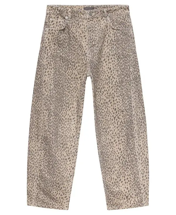 Mint Velvet Leopard Print Tapered Jean