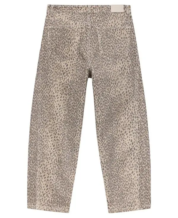 Mint Velvet Leopard Print Tapered Jean