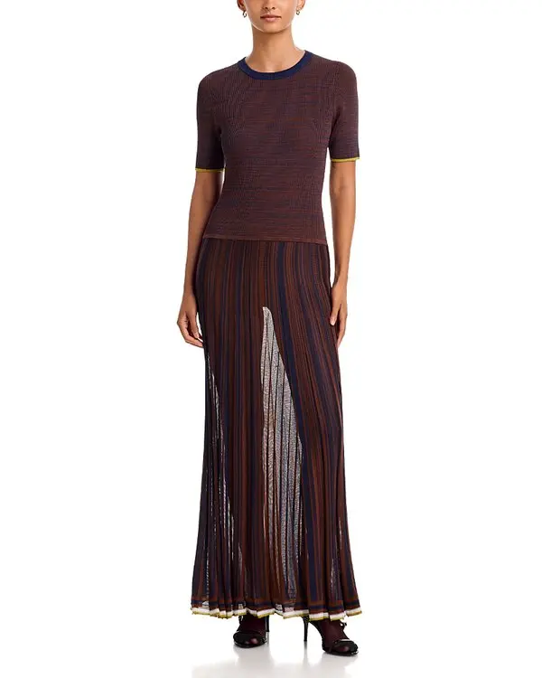 ZANKOV Gago Short Sleeve Maxi Dress