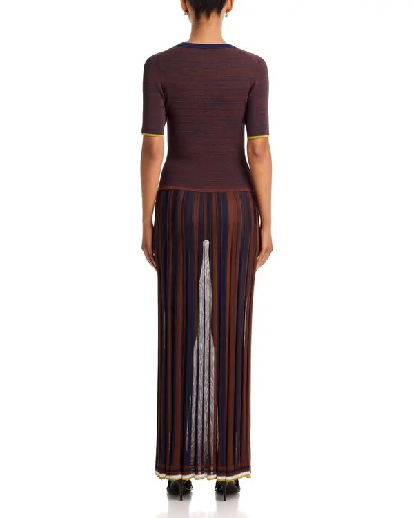 ZANKOV Gago Short Sleeve Maxi Dress