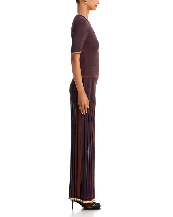 ZANKOV Gago Short Sleeve Maxi Dress