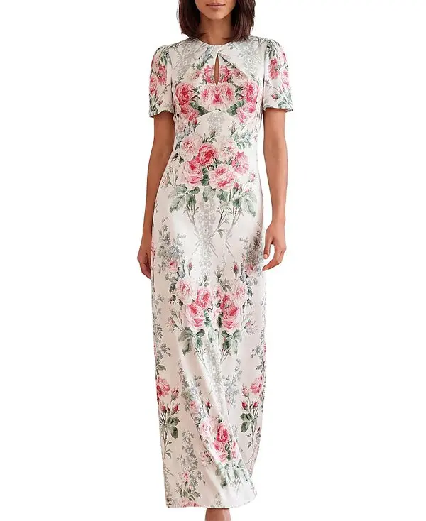 NEEDLE & THREAD Palace Garden Odeline Crepe Gown