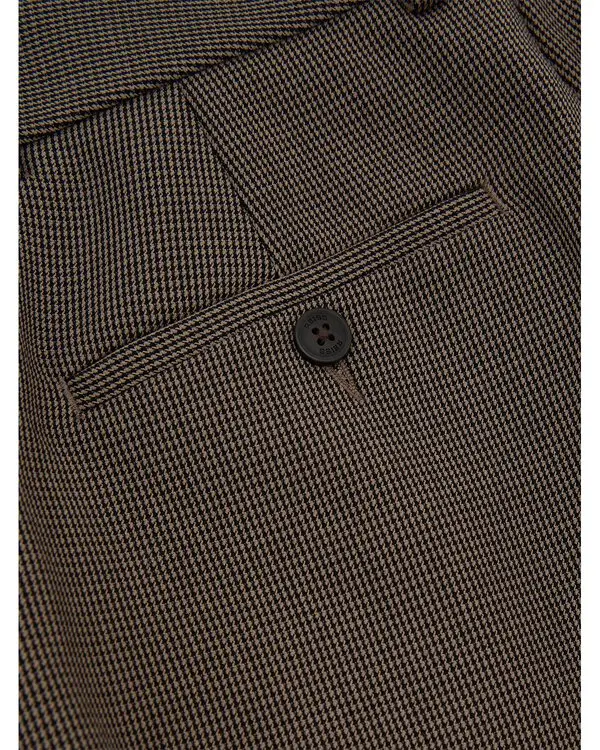 REISS Gabi Slim Creased Pants