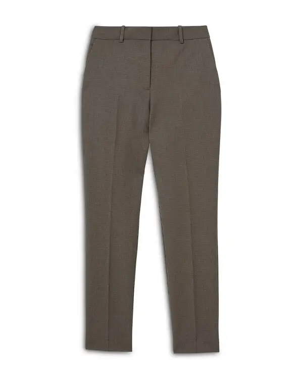 REISS Gabi Slim Creased Pants