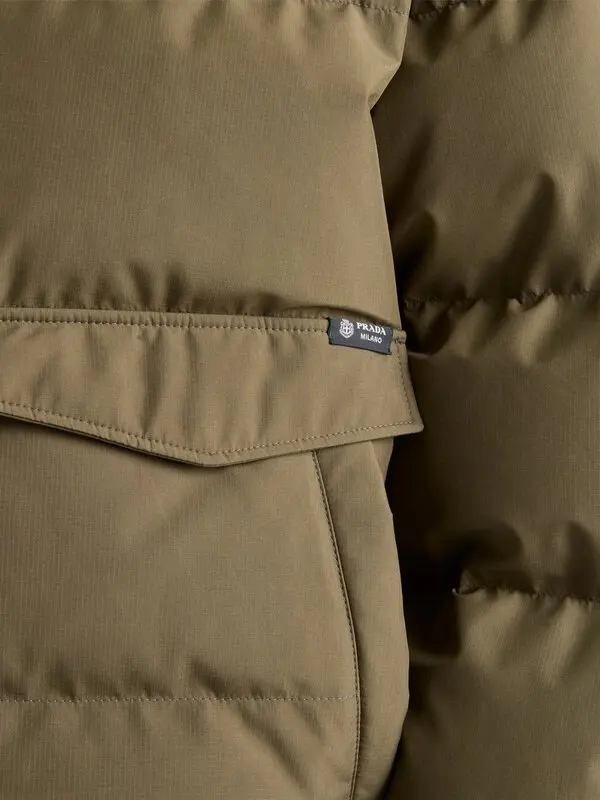 Prada Weight Technical Fabric Down Jacket