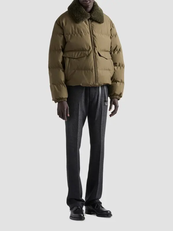 Prada Weight Technical Fabric Down Jacket