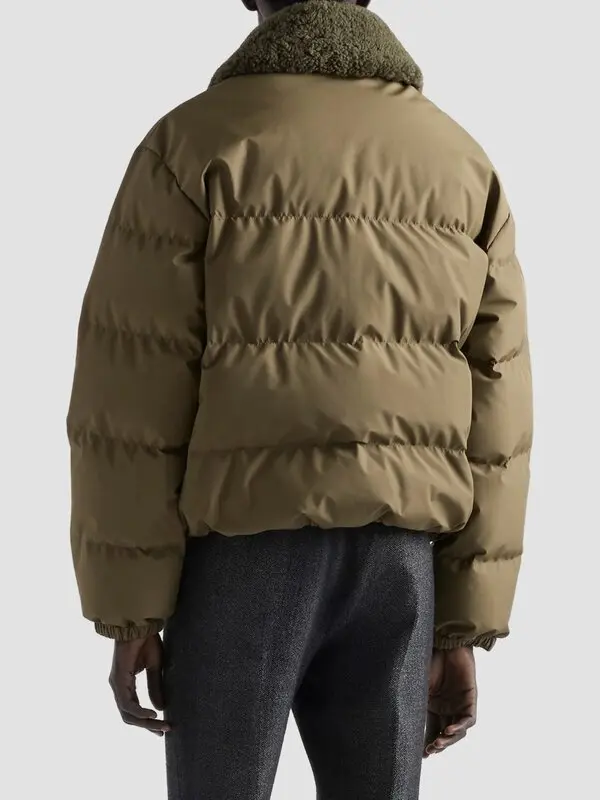 Prada Weight Technical Fabric Down Jacket