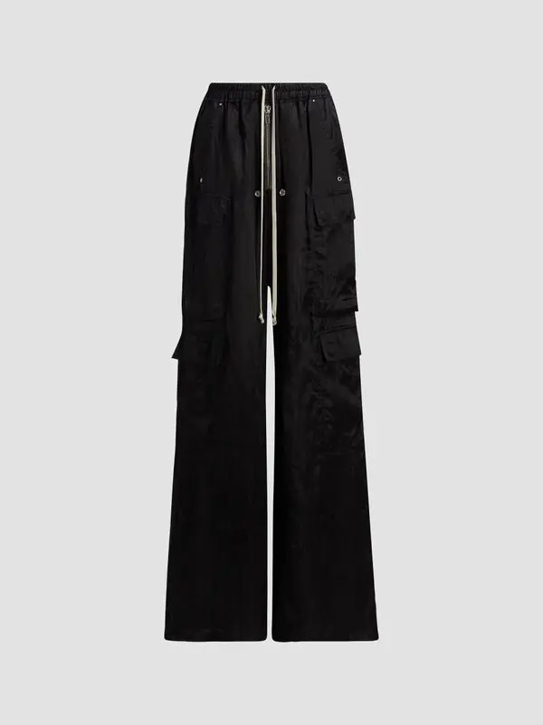 Rick Owens Cargobelas Wide-leg Cargo Pants