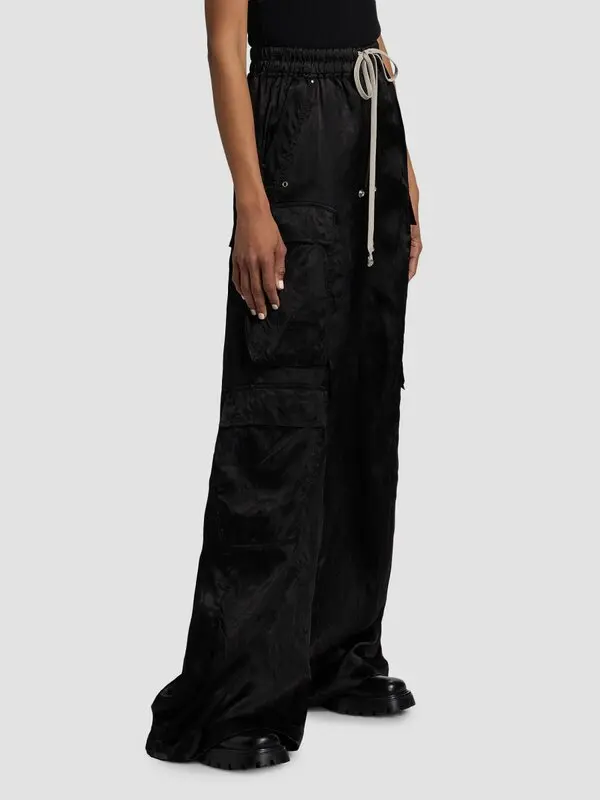 Rick Owens Cargobelas Wide-leg Cargo Pants